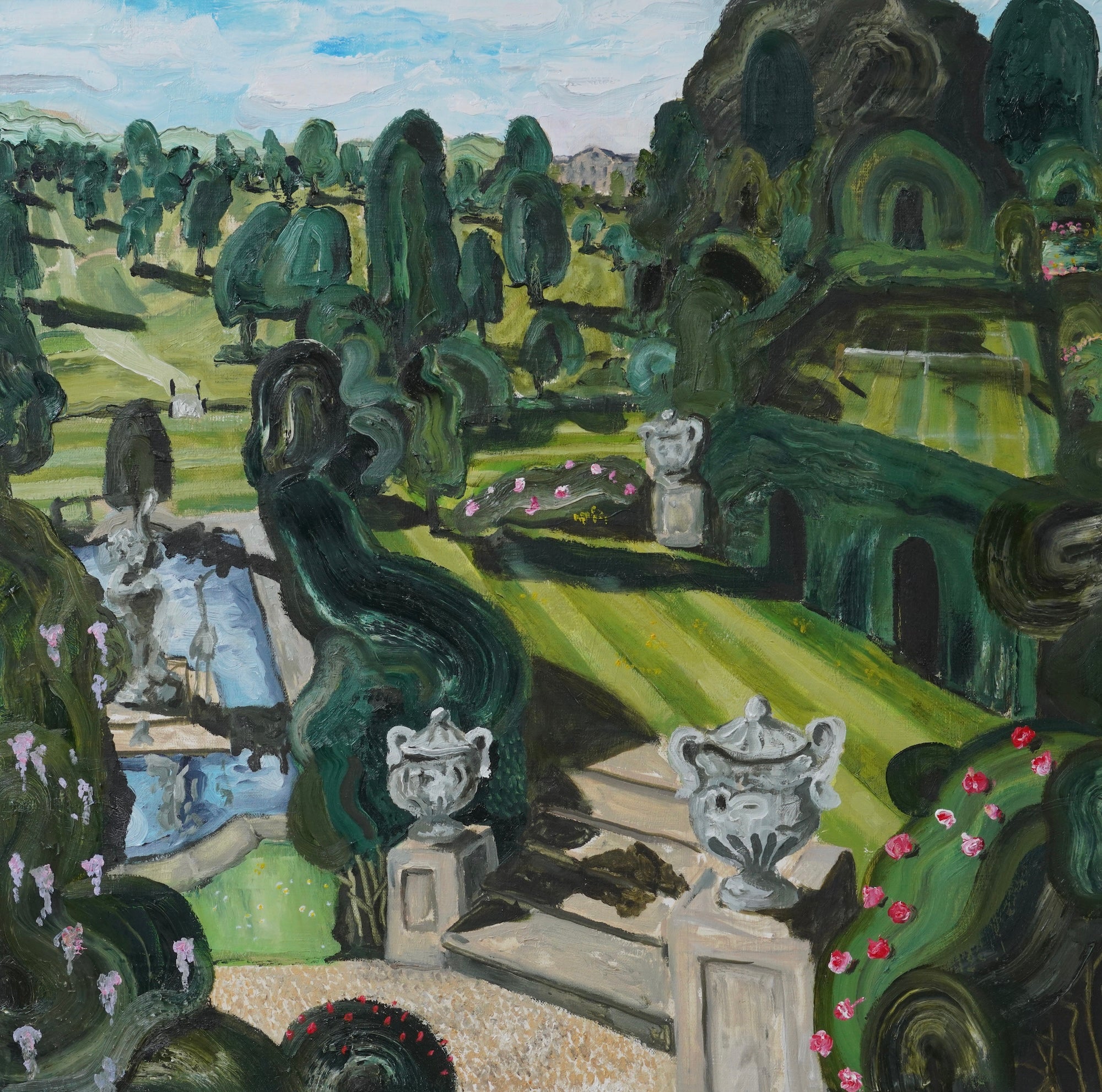 SOLD - View from the Studio – Benjamin MacGregor